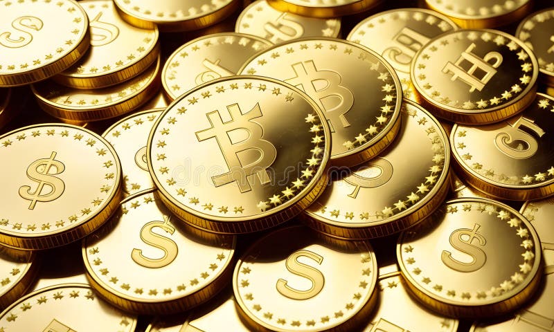 Create Various Types of Gold Coins Using Artificial Intelligence Stock ...