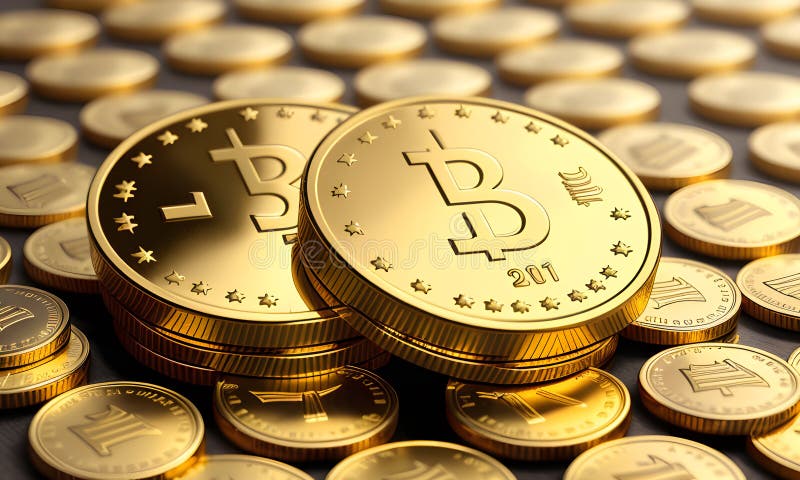 Create Various Types of Gold Coins Using Artificial Intelligence Stock ...