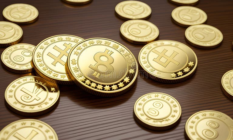 Create Various Types of Gold Coins Using Artificial Intelligence Stock ...