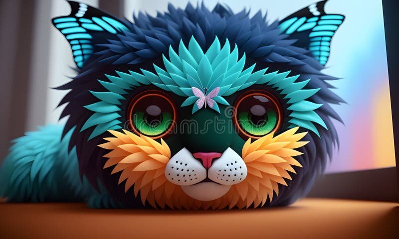 Fantastic Creature a Mixture of Animal and Insect, Created with the ...