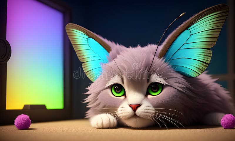 Fantastic Creature a Mixture of Animal and Insect, Created with the ...