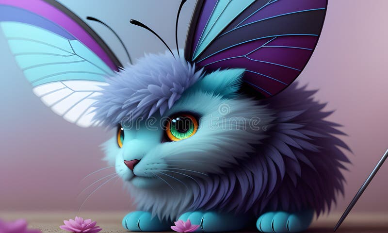 Fantastic Creature a Mixture of Animal and Insect, Created with the ...