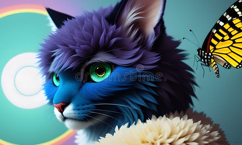 Fantastic Creature a Mixture of Animal and Insect, Created with the ...