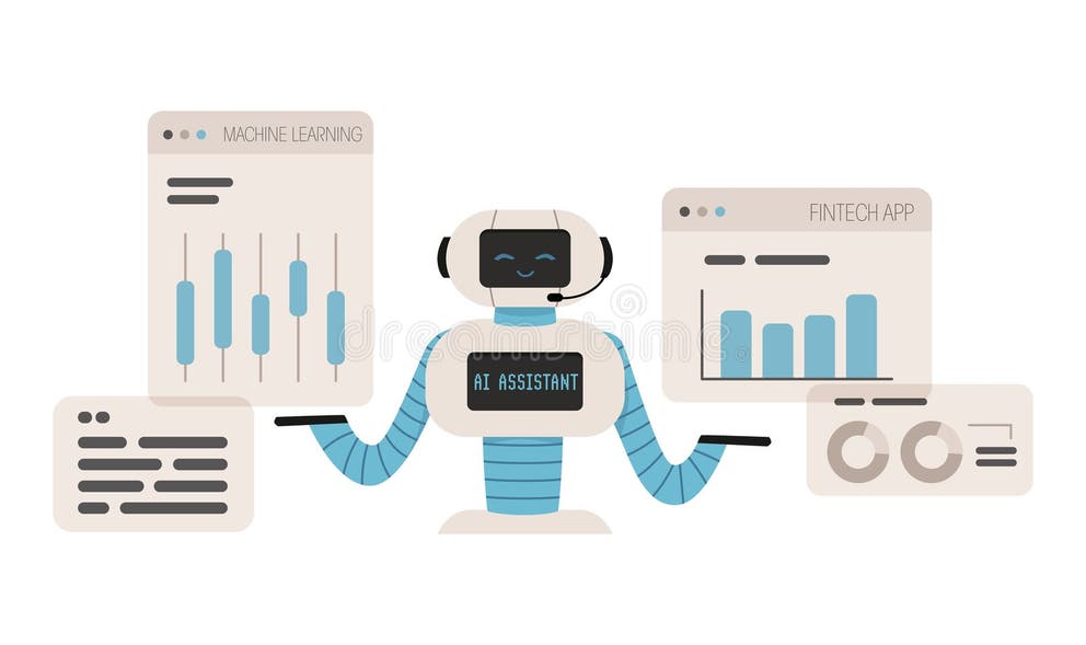 Artificial Intelligence Virtual Assistant Robot Using in Machine ...
