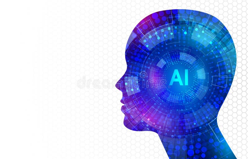 Artificial Intelligence, Virtual Emulation, Science Technology. Neural ...