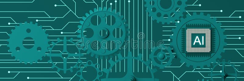 Micro Chip Neuron Technology Concept Stock Illustrations – 96 Micro ...