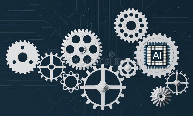 Micro Chip Neuron Technology Concept Stock Illustrations – 96 Micro ...