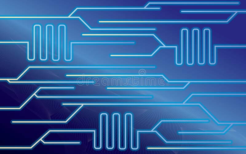 Artificial Intelligence Web Technology Background Stock Vector ...