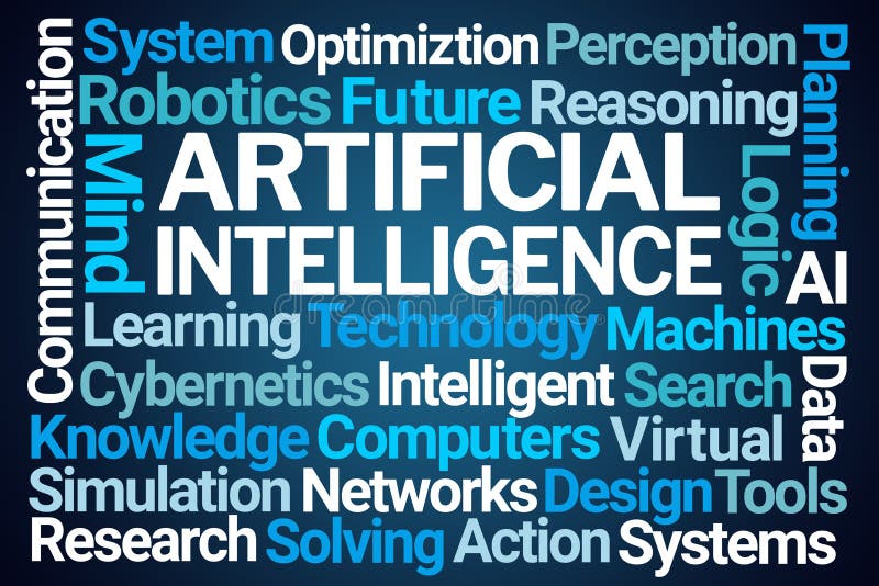 Artificial Intelligence Word Cloud Stock Illustrations – 391 Artificial ...