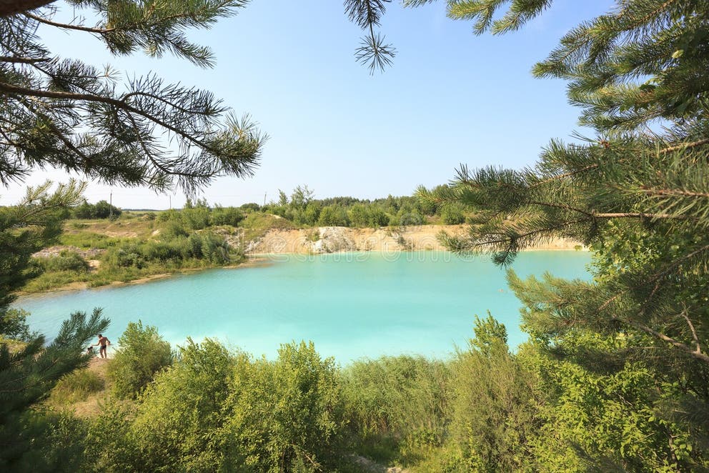 Artificial lake . Belarus stock image. Image of cretaceous - 61216037
