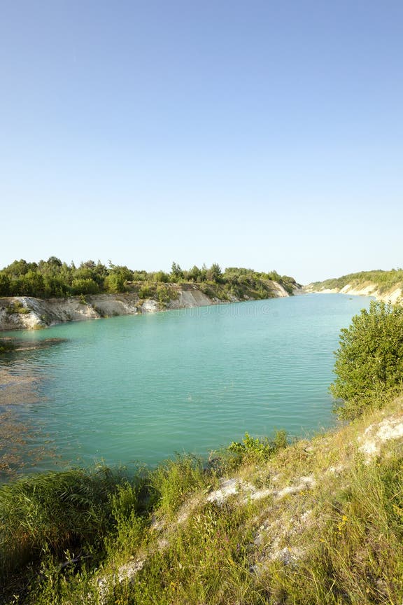 Artificial lake stock photo. Image of scene, hill, grass - 54566030