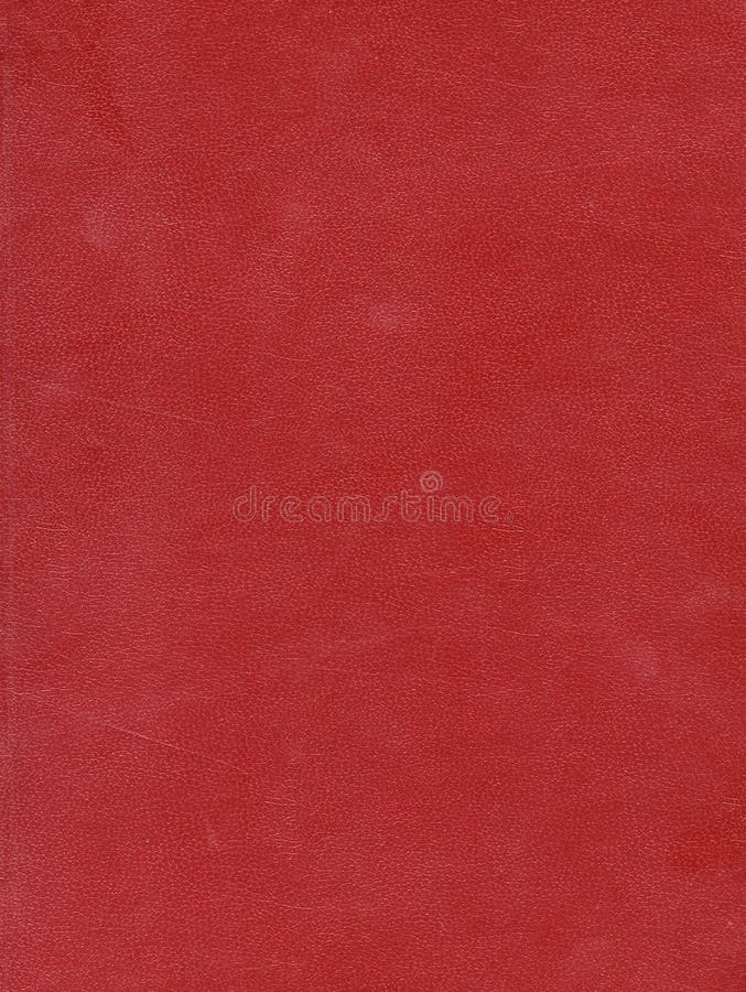 Artificial Leather Texture. Red Old Book Cover Stock Image - Image of ...
