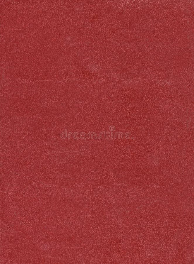 Artificial Leather Texture. Red Old Book Cover. Stock Photo - Image of ...