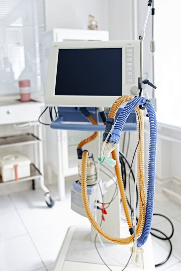 Artificial Lung Ventilation Device Equipment Stock Image - Image of ...