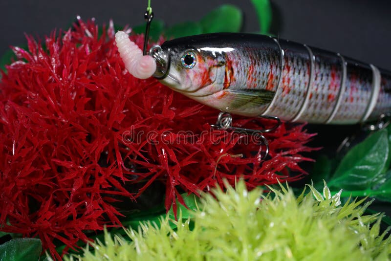 Artificial Lures Made of Metal or Plastic Bites on Artificial Bait for ...