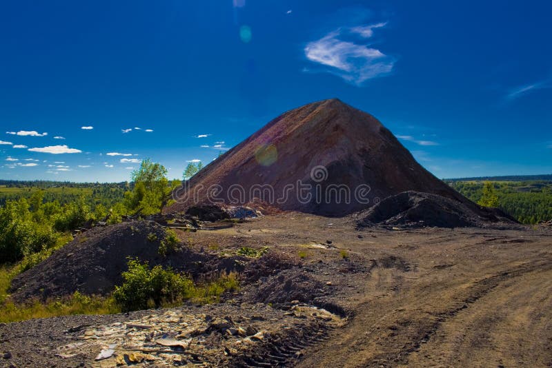 Artificial mountain stock photo. Image of mountains, north - 5811898
