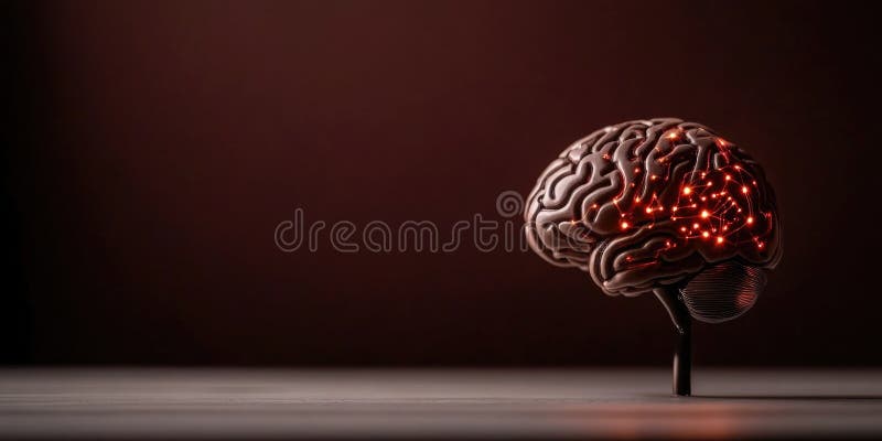 Illuminated Human Brain Neural Network Model Stock Photos - Free ... Illuminated Human Brain Neural Network Model Stock Photos - Free ...