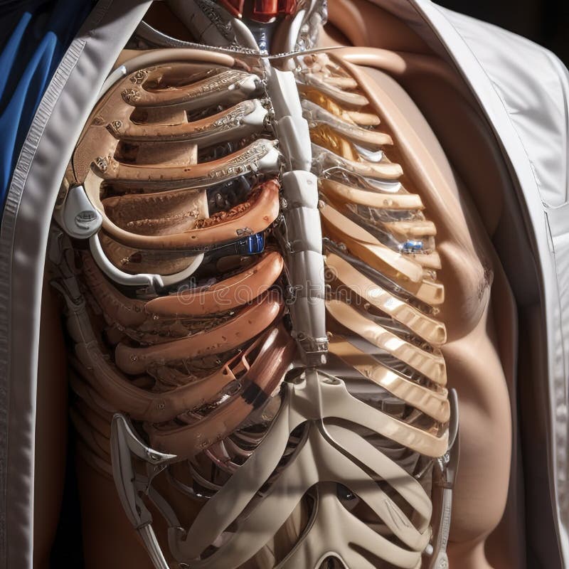 Artificial Organ Transplantation Lungs Modern Medical Stock ...