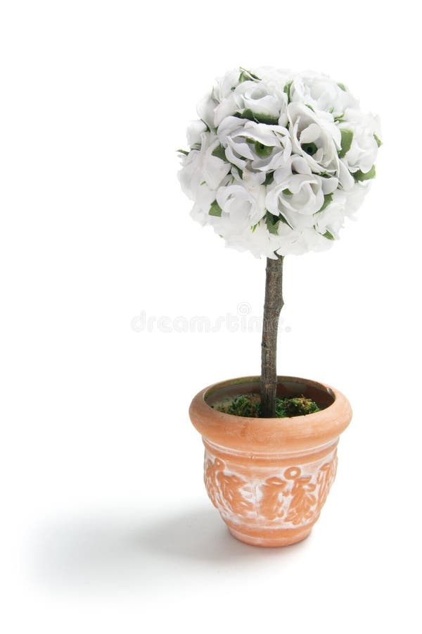 Artificial Pot Plant stock image. Image of horticulture - 10466113