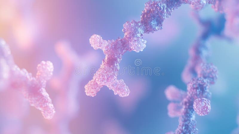 Artificial Protein Molecules and Amino Acid Structures in Soft Focus ...