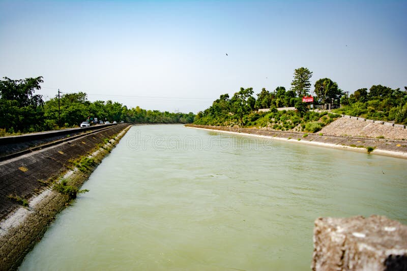 Artificial River Rishikesh, an Artificial Water Course. an Artificial ...
