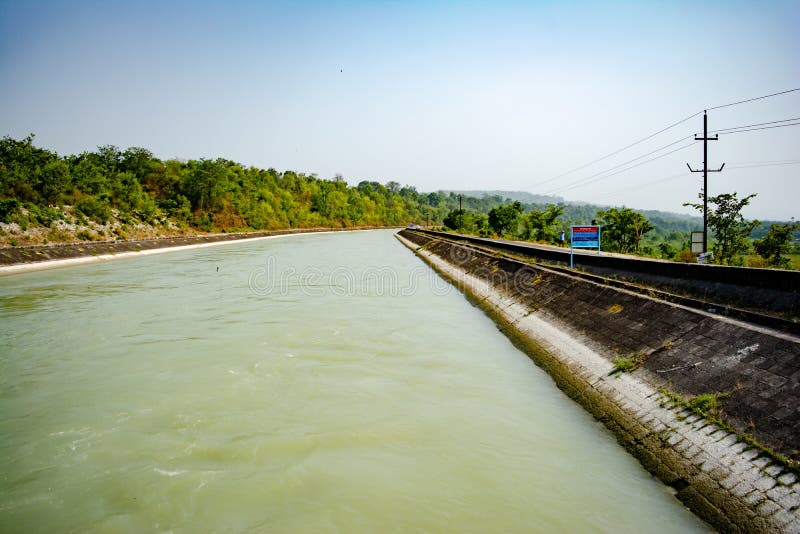 Artificial River Rishikesh, an Artificial Water Course. an Artificial ...