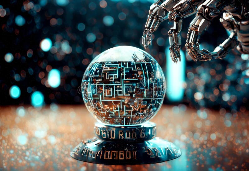 Artificial Sphere Technology Represents Symbol Intelligence Concept ...