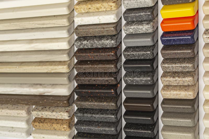 Artificial Stone, Decorative Stone in Samples. Concept, Layout ...