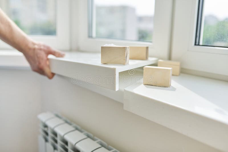 Artificial Stone Window Sill, Installation, Technological Process ...