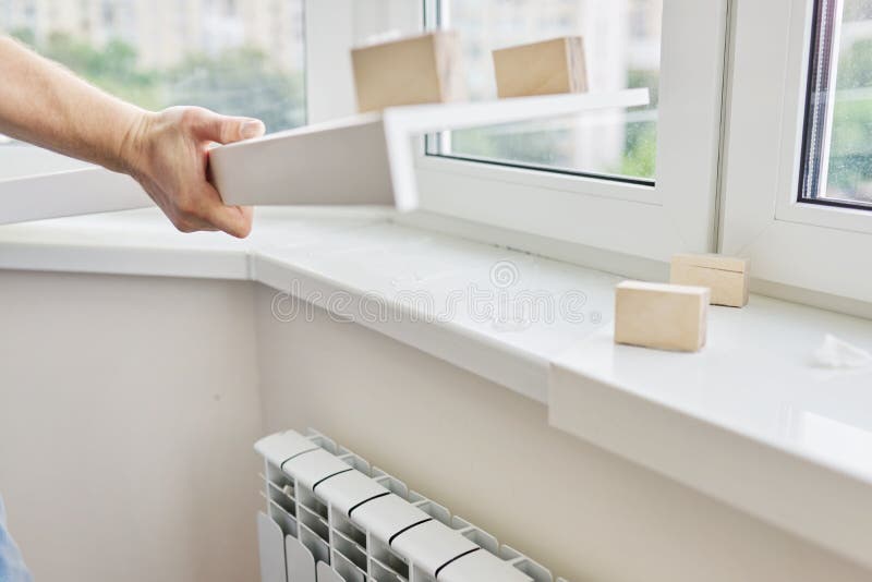 Artificial Stone Window Sill, Installation, Technological Process ...