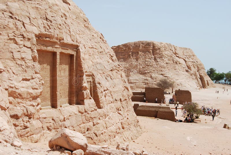 Artificial Structures Camouflaged To Contain the Abu Simbel Temple ...