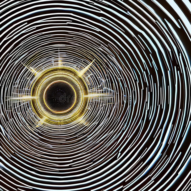 Artificial Sun: an Abstract Representation of a Sun, Created with ...