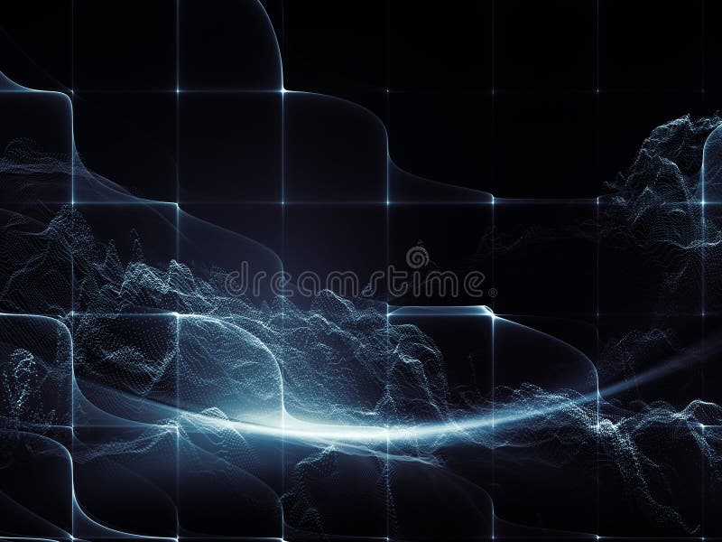 Artificial Virtual World stock illustration. Illustration of concept ...