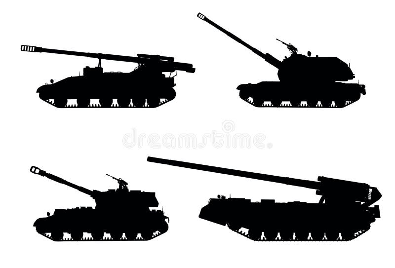 Artillery stock vector. Illustration of power, russia - 26668975