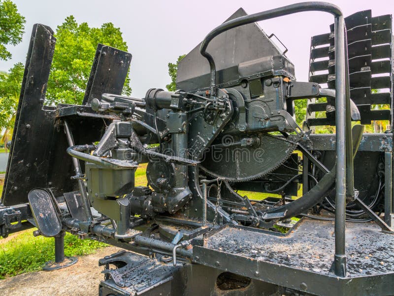 Artillery field gun stock image. Image of field, flying - 93988667