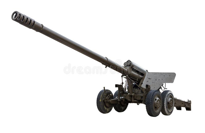 Artillery gun stock image. Image of armament, rusty, historic - 68366897