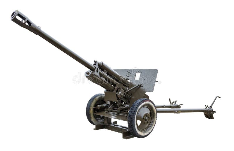 Artillery gun stock photo. Image of machinery, historic - 150308324