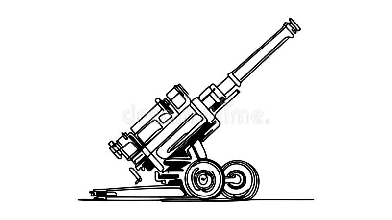 Artillery Gun for Mounted Shooting at Covered Targets and Defensive ...