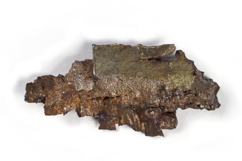 Artillery shell fragment. stock image. Image of nature - 235222955