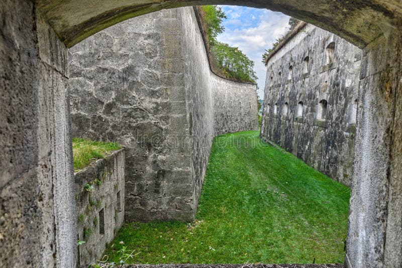 Artillery View of the Bastion System . Stock Photo - Image of massive ...