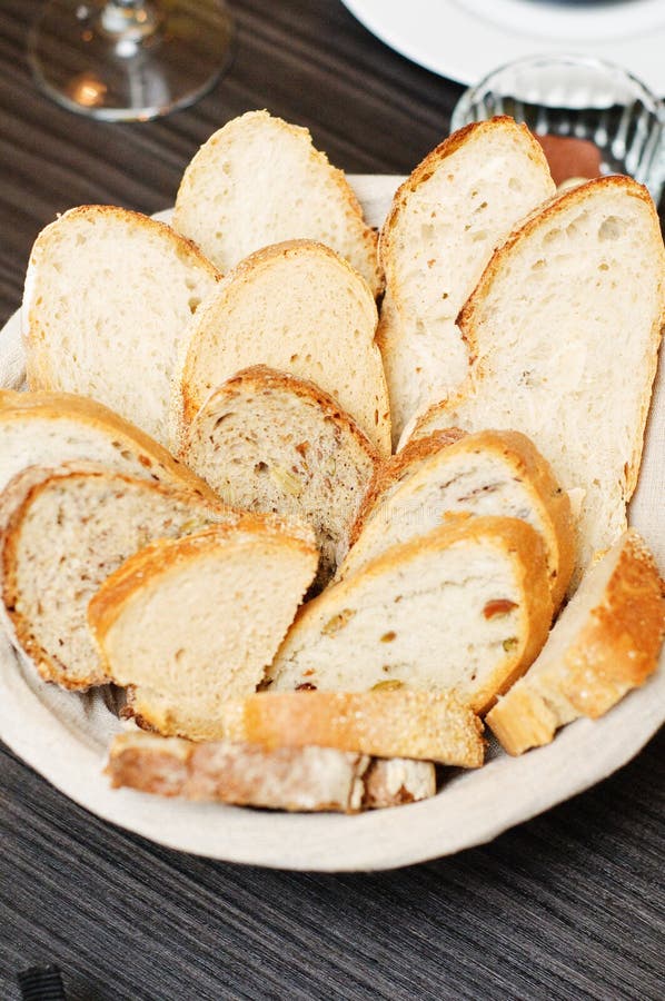 Artisan bread stock image. Image of entree, white, slices - 23987681