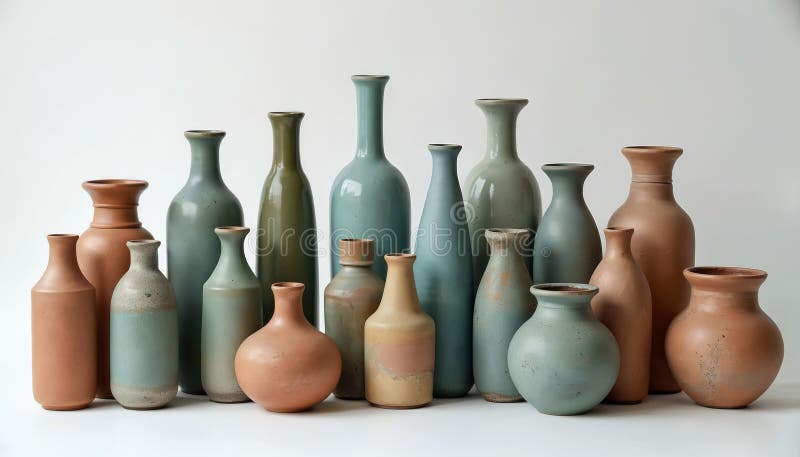 Matte Green Art Pottery Vase Stock Photos - Free & Royalty-Free Stock ...