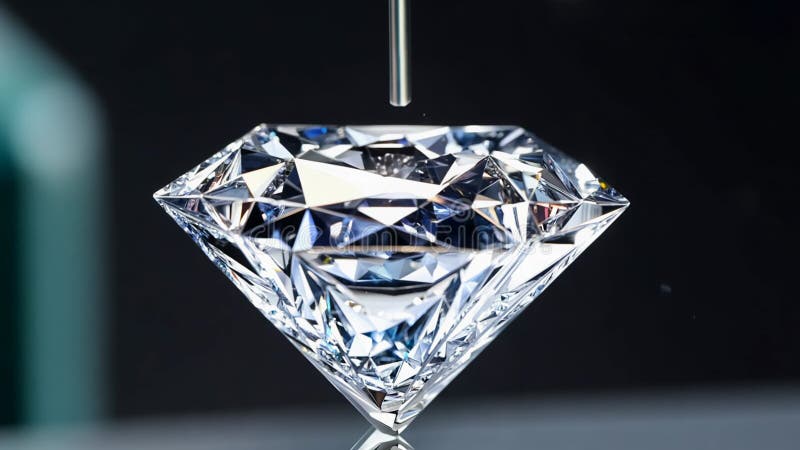 Artisan Diamond Cutting Techniques in a Jewelry Workshop Showcasing ...