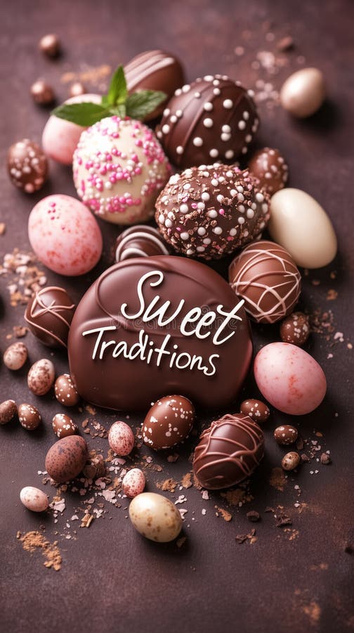 Artisan Easter Chocolates with Elegant Designs and Sweet Traditions ...