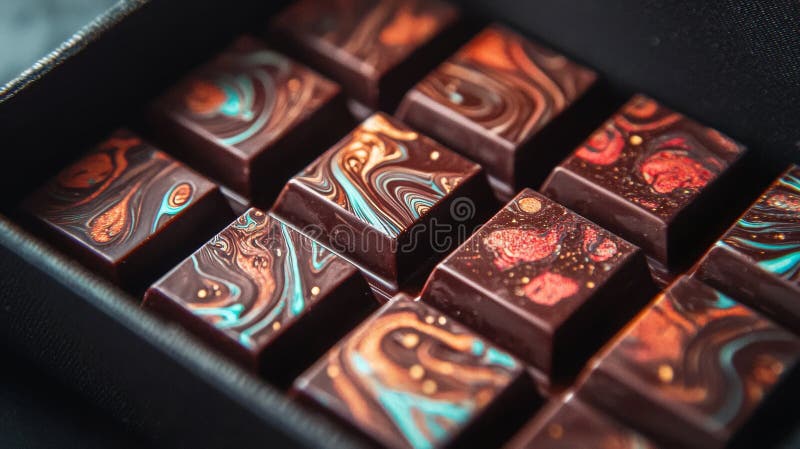 Artisan Soap Bars Displayed in a Box, with Vibrant Colors and Unique ...