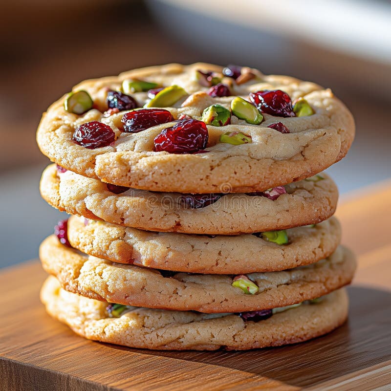 Soft and Chewy Handcrafted Cookies Stock Illustration - Illustration of ...