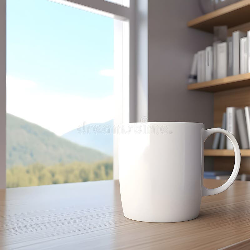 Artisanal Mug Designed for the Ultimate Coffee Indulgence Stock ...