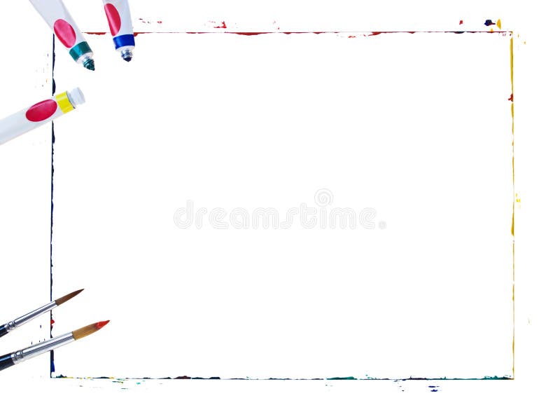 The Artist stock illustration. Illustration of border - 3466671