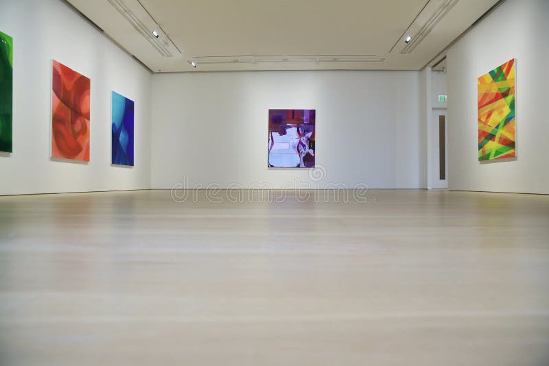 The Artist Collection in a Art Museum, Hk 13 Oct 2012 Editorial Photo ...