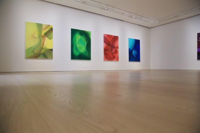 The Artist Collection in a Art Museum, Hk 13 Oct 2012 Editorial Image ...